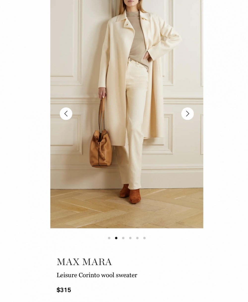 Джемпер стойка в стиле Max mara, 42-50, в магазине Другой магазин — на Шопоголик